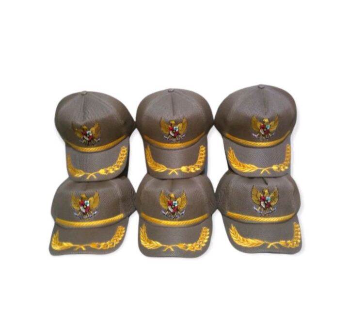 TOPI DOBLE MESS GARUDA KERM /TOPI DOBLE MESS GARUDA PADI KAPAS | Lazada ...