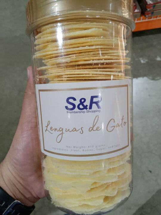 S&R LENGUA DE GATO 410GRMS | Lazada PH