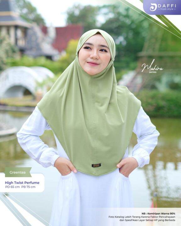 Daffi Hijab Mahira Terbaru 2023 Ory Bergo Premium Non Ped Jilbab Instan Bahan Jersey High Twist ...