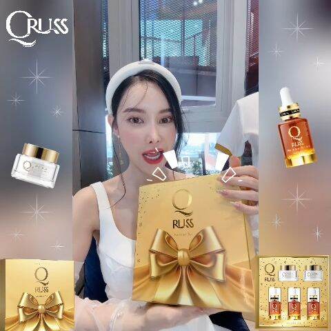 𝐏𝐫𝐞𝐦𝐢𝐮𝐦 𝐒𝐞t 𝐒𝐞𝐫𝐮𝐦 + 𝑸 𝑨𝒖𝒓𝒂 𝑪𝒓𝒆𝒂𝒎 ตัดวงจรฝ้า ผิวหน้าอิ่มฟู | Lazada.co.th