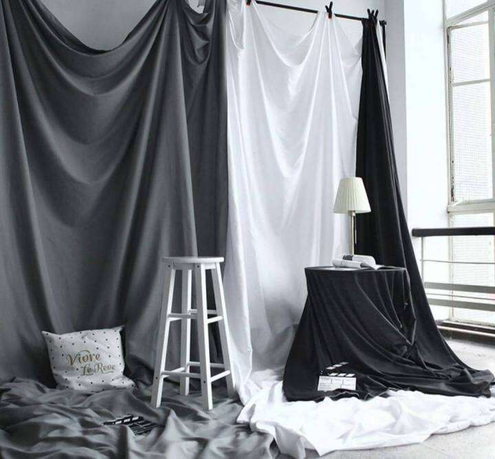 Kain Background Backdrop Foto Studio dan Outdoor Warna Polos | Lazada ...