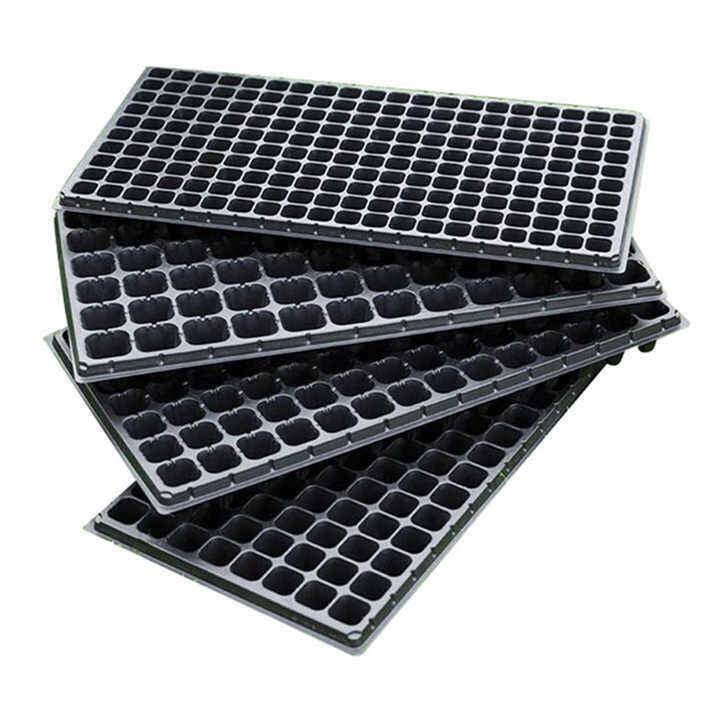 Potray Semai Tray Semai Paling Tebal isi 200, 162, 128 Lubang | Lazada ...