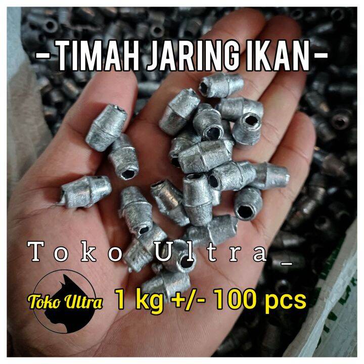 TIMAH JARING IKAN / TIMAH BLOON 100 / TIMAH KILOAN / BATU TIMAH / TIMAH ...