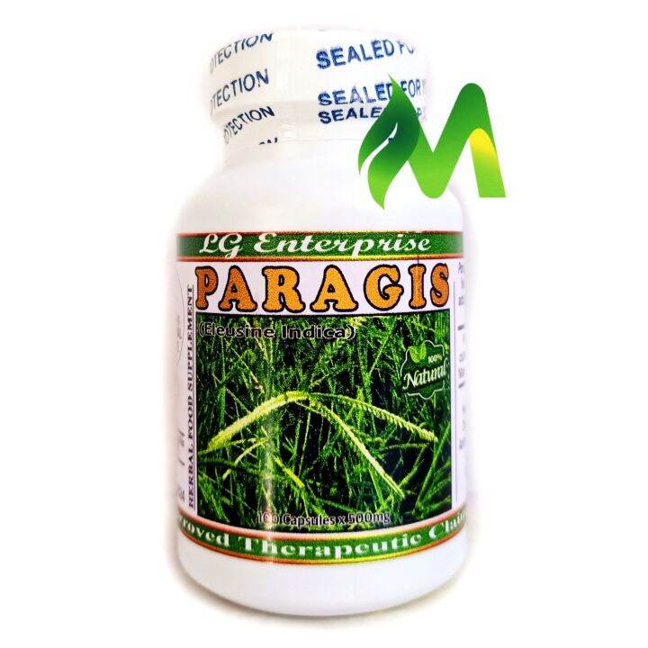 Paragis Capsule Eleusine Indica 100 Capsules | Lazada PH
