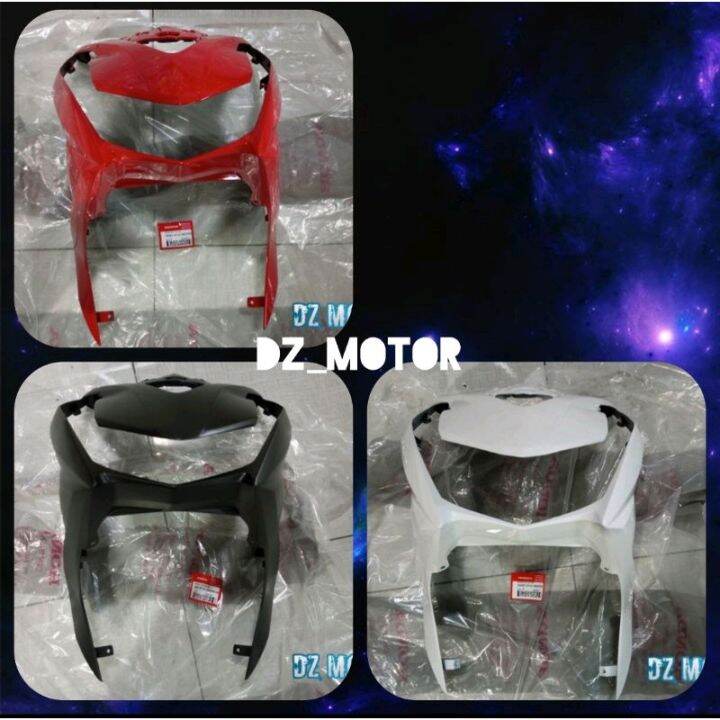 Panel Tameng Dada Depan Honda Beat ESP New LED Deluxe K1A Hitam Doff ...