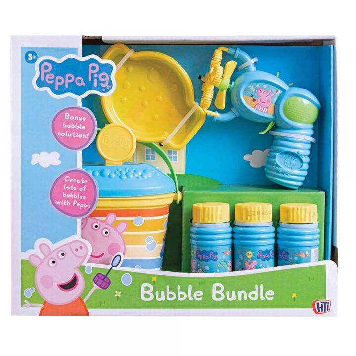 Peppa's pig peppa bubble bundle set original | Lazada Indonesia