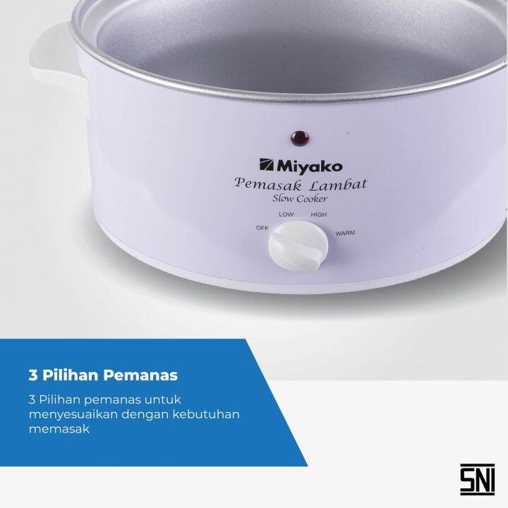 Slow Cooker Miyako | Lazada Indonesia