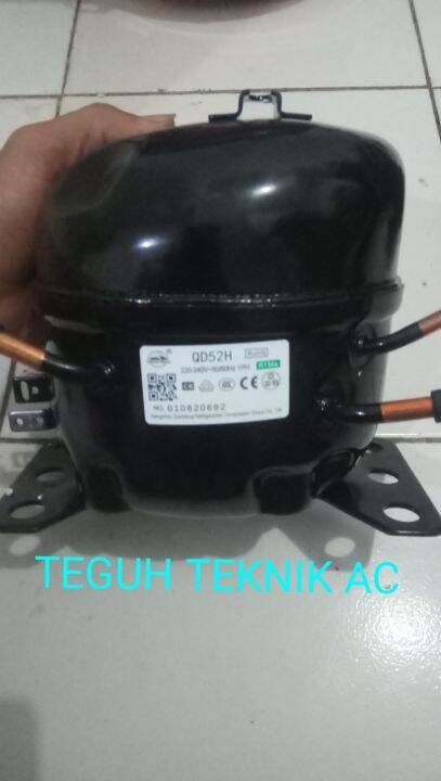 KOMPRESOR KULKAS 2 PINTU QD52H 1/6pk | Lazada Indonesia