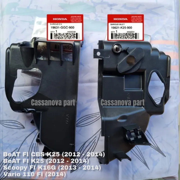 Tutup mesin cover mesin atas bawah beat fi stater kasar 2012 2013 2014 ...