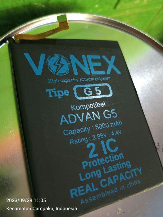 BATTERY ADVAN G5 6201 MURAH MERIAH MERK VONEX | Lazada Indonesia