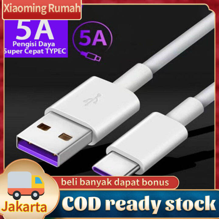 Kabel Data TYPE-C, Kabel Pengisian Cepat Android 1M, 5A | Lazada Indonesia