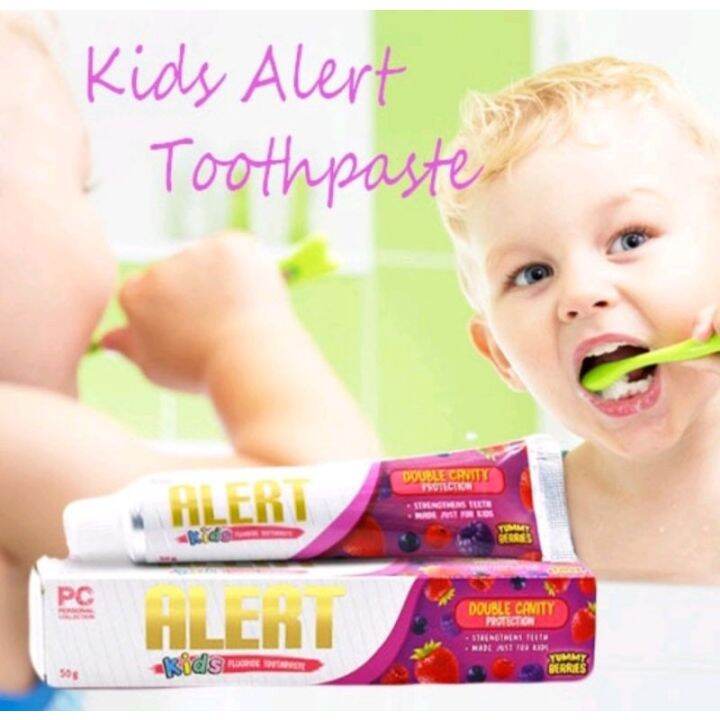 PC ALERT KIDS TOOTHPASTE 50gms | Lazada PH