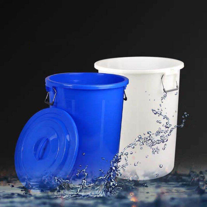 Tat Ming Thickened plastic drop-resistant bucket Large household water ...