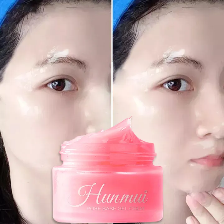 HUNMUI Pore Gel Cream Makeup Primer Gel Gel Barrier Cream Invisible ...