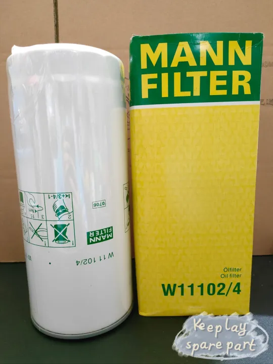 Mann Filter Volvo Scania Oil Filter (W11102/4) | Lazada