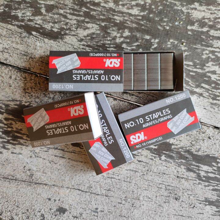 Isi Staples Kecil Ukuran No. 10 Merk SDI Original | Lazada Indonesia
