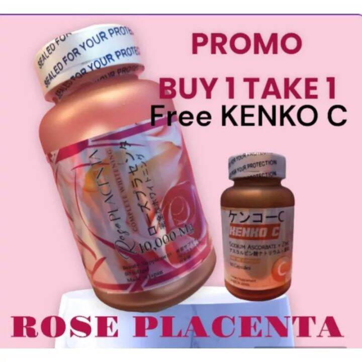 ROSE PLACENTA WHITENING- 10,000MG MADE IN JAPAN | Lazada PH