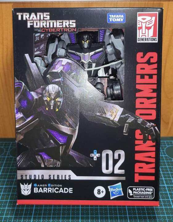 Transformers TF SS 02 Barricade Studio Series Gamer Edition War for ...