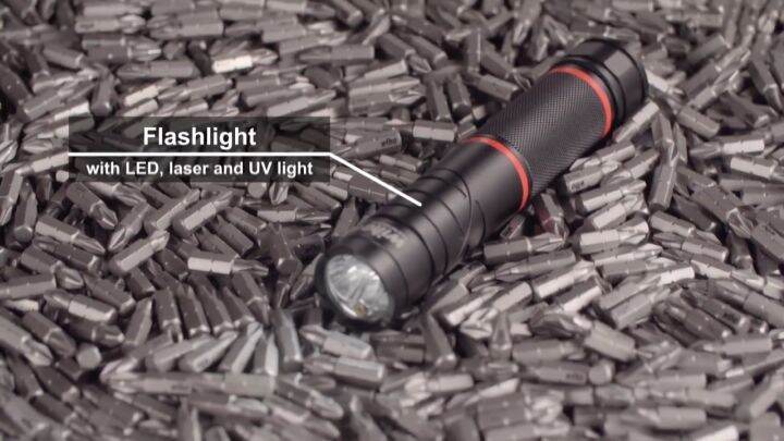 Wiha LED Flashlight with Laser and UV Light | Lazada PH