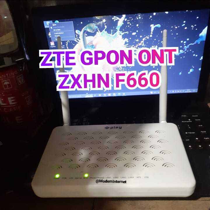Router ZTE ZXHN F660 GPON ONT | Lazada Indonesia