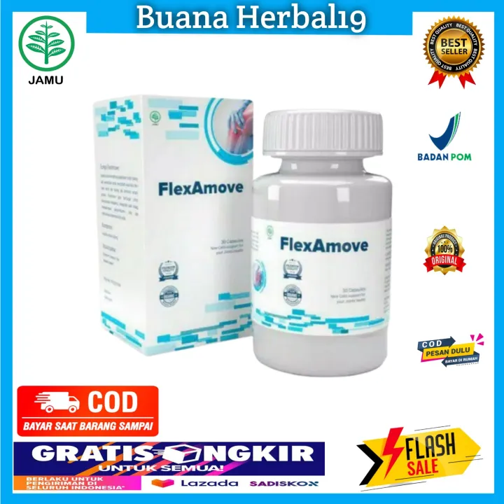 Flexamove obat sendi asli original obat sendi dan tulang | Lazada Indonesia