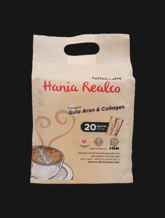 Kopi Hania Realco HNI HPAI HANIA REALCO LATTE | Lazada Indonesia