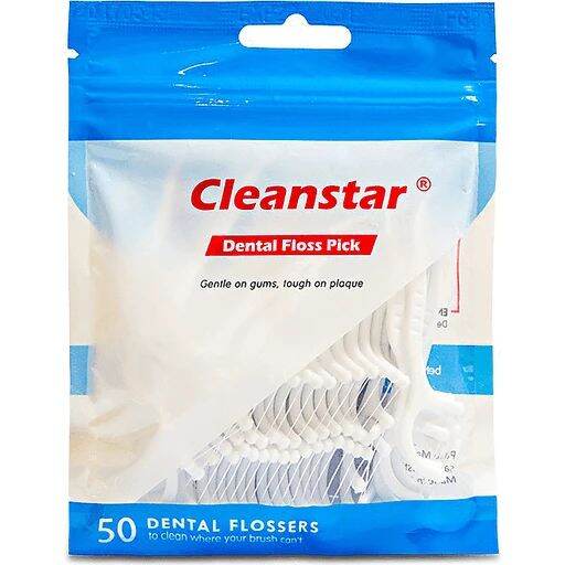 CLEAN STAR Dental Floss 50s | Lazada PH