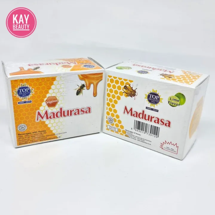 Madu Rasa Sachet isi 12 Rasa Lemon Dan Rasa Original Original BPOM ...
