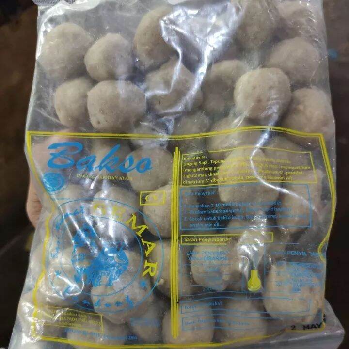 Bakso Semar Daging Sapi Isi 50 Biji Berat 500 Gr sedeng | Lazada Indonesia