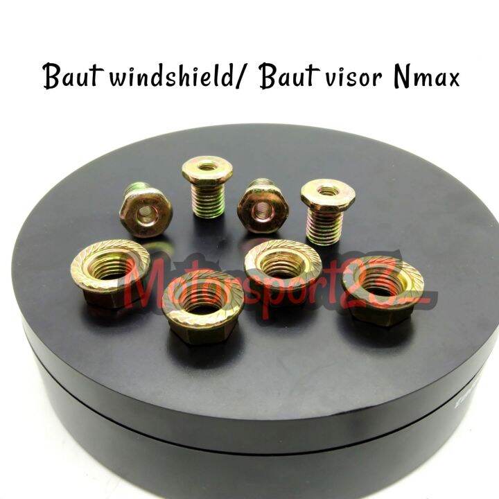 Baut visor nmax Baut Windshield Nmax Baut Anti Jebol | Lazada Indonesia