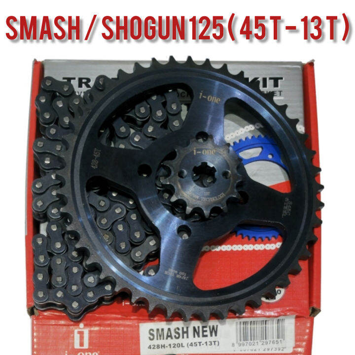 PAKET GEAR SET GIGI TARIK SMASH / SHOGUN 125 UKURAN 45 | Lazada Indonesia