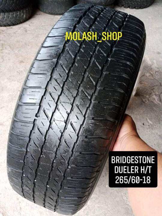 BAN MOBIL RING 18 BRIDGESTONE DUELER H/T SIZE 265/60-18 NIK 2019 COPOTAN | Lazada Indonesia