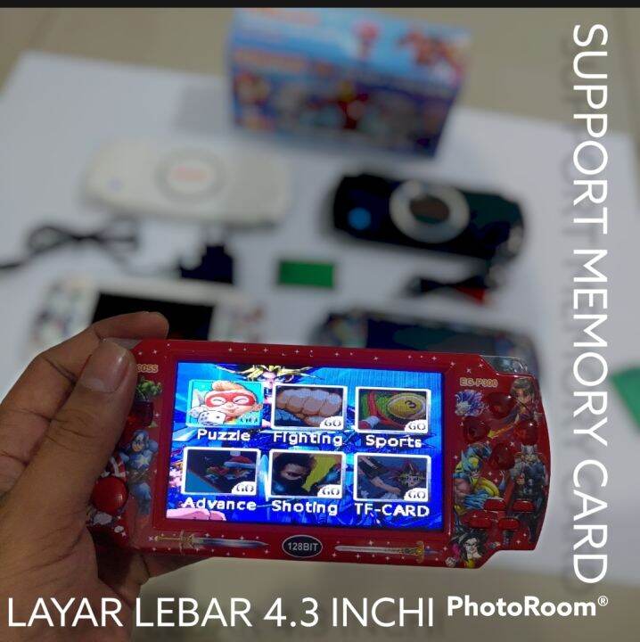 PSP/PVP EVERCROSS layar lebar RIBUAN PERMAINAN cocok untuk kado ...