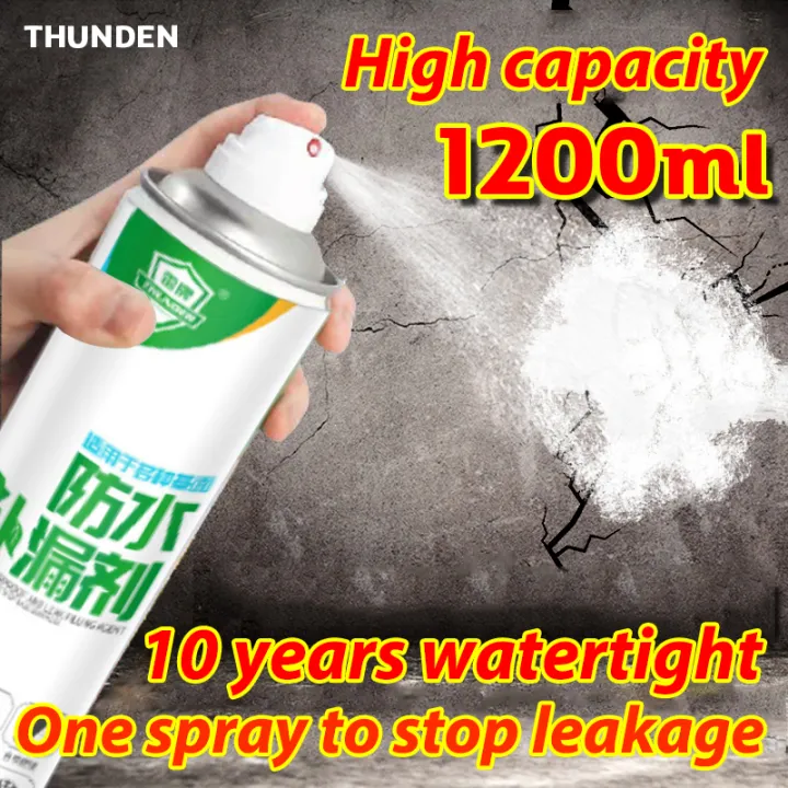 👍Waterproof for 50 years👍 Waterproof Sealant Spray 1200ml Quick ...