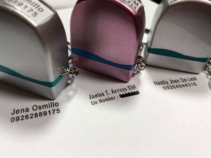 PERSONALIZED DIGI GLOSSY STAMP | Lazada PH