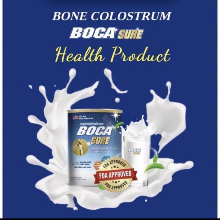 Boca Sure Bone Colostrum Milk 400g | Lazada PH
