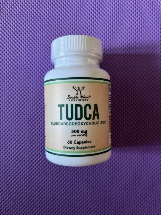 Double Wood TUDCA Tauroursodeoxycholic 500mg 60 Capsules | Lazada.co.th