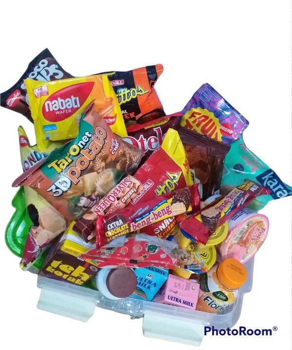 PARCEL JAJANAN ANAK + BOX | Lazada Indonesia