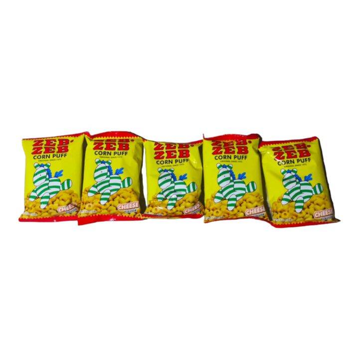 5 Packs of ZebZeb Corn Puff 35g | Lazada PH
