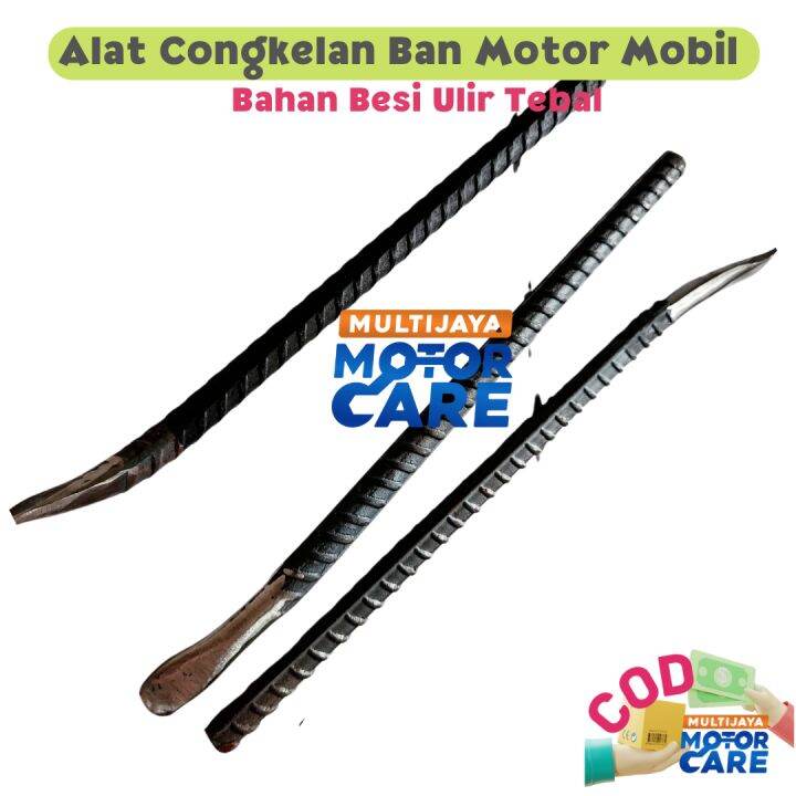 Alat Cukit Congkelan Ban Besi Ulir 13 SNI Motor Mobil Kuat | Lazada ...