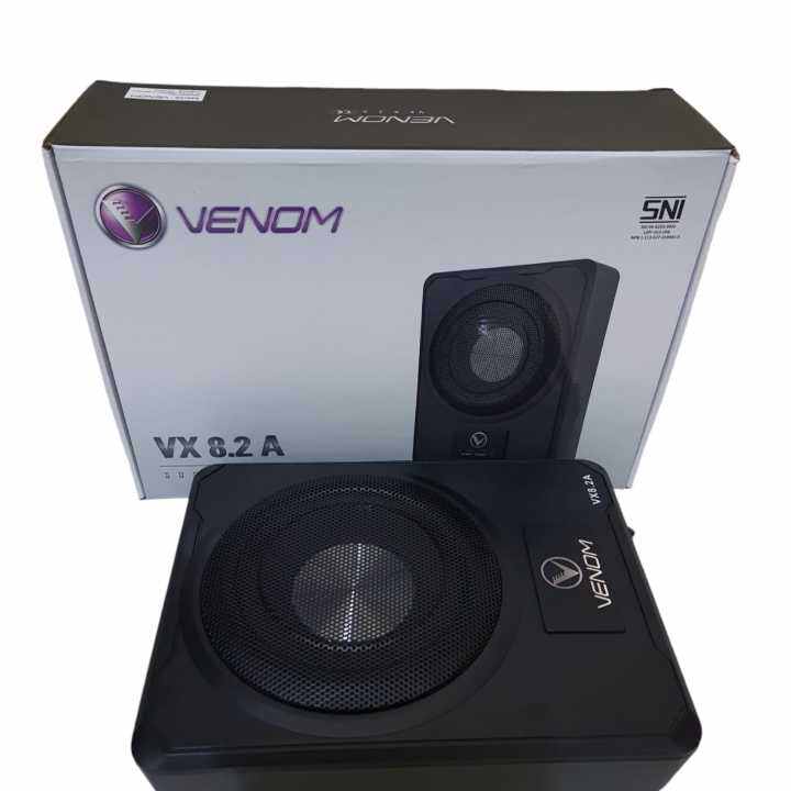 Subwoofer kolong venom vx8.2a subwoofer aktif venom vx 8.2a | Lazada Indonesia