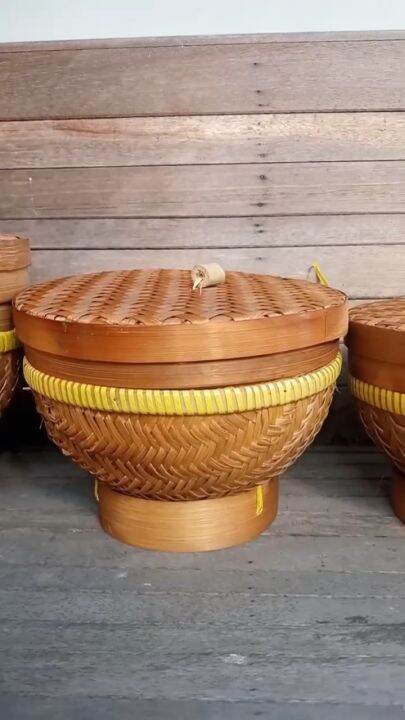 Wakul nasi dari bambu / wadah nasi klasik | Lazada Indonesia