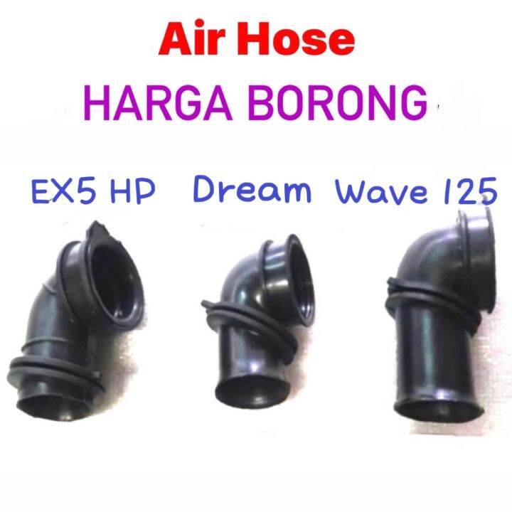HONDA EX5 / DREAM / WAVE125 AIR HOSE (ST) // SPORT BONUS WAVE100 R WAVE125S WAVE110 AIR CLEANER ...