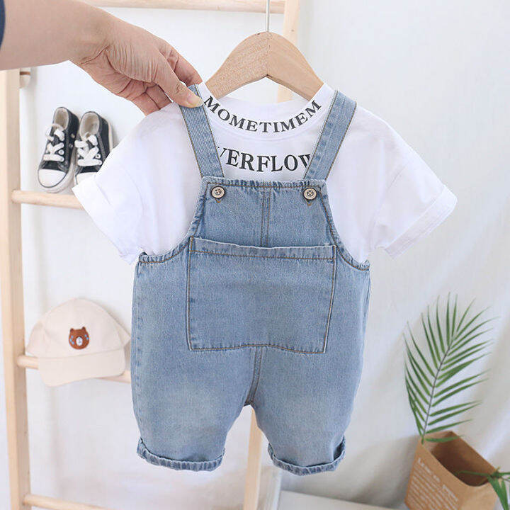 Children short-sleeved clothes suits kid clothes sets for boy kid ...