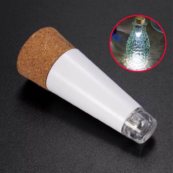 USB Rechargeable Bottle Lights Mini Cork Shaped Craft Light Powered ...