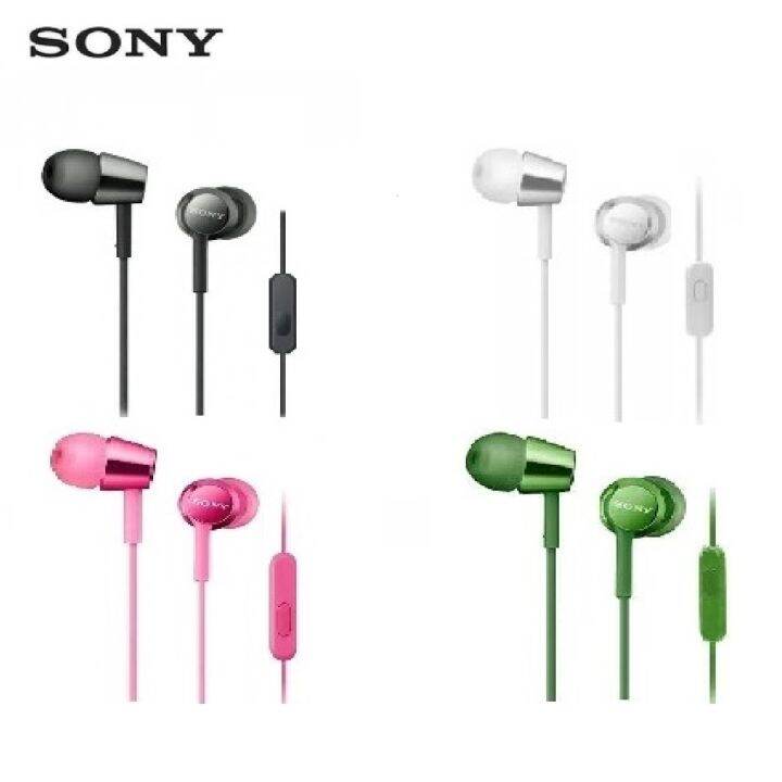 SONY MDR-EX155AP หูฟังไมโครโฟนแฮนด์ฟรี***รับประกันศูนย์โซนี่ไทย ...