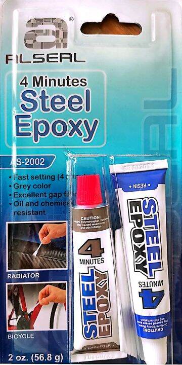 ALSEAL 4 MINUTES STEEL EPOXY | Lazada