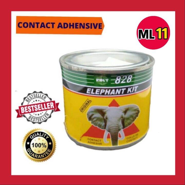 [Ready Stock] Contact Adhesive Elephant Kit (125ml) | Lazada