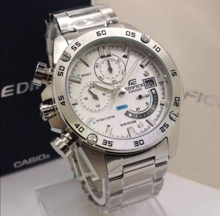 Casio_Edifice Chronograph Stainless steel Watch For Men | Lazada