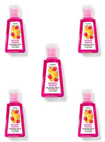 bath and body works raspberry vanilla pocketbac hand sanitizer 29 ml ...